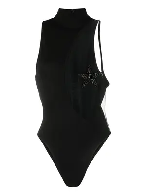 KIKO KOSTADINOV Kiko Kostadinov Star-Detail Cut-Out Bodysuit