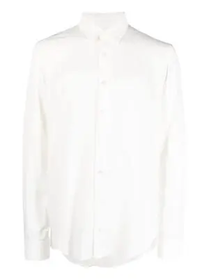 Patrizia Pepe Long-sleeved Button-up Shirt - White