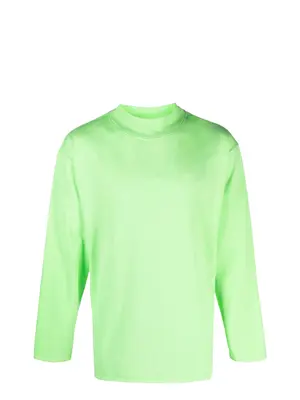 ERL Graphic Print Cotton Sweatshirt - Green