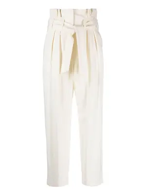 IRO PARIS Sandya Cropped Trousers - Neutrals