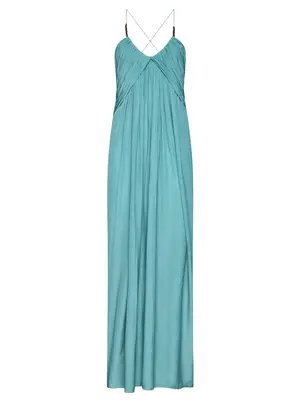 LANVIN Lanvin Draped Mid-Length Dress Jade