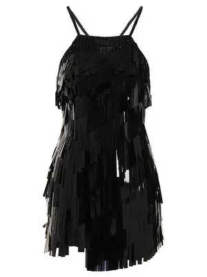 Attico Sequin Dress - Black