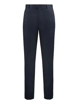 ZEGNA Stretch Cotton Chino Trousers