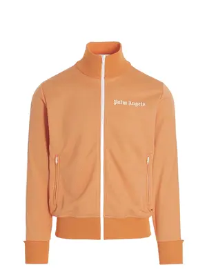 Palm Angels 'classic Track' Sweatshirt Orange