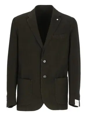 LUBIAM Cotton Single-Breasted Jacket