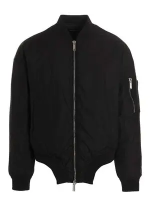 Dsquared2 D2 On The Wave' Padded Nylon Bomber - Black