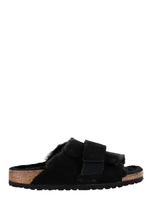 BIRKENSTOCK Boston Leather Clogs Nero