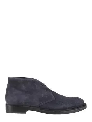 TOD'S Tod's Suede Ankle Boots Blue