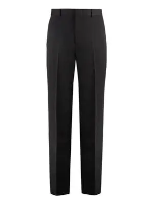 Gucci Wool Tailored Trousers - Brown