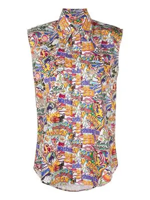 WASHINGTON DEE-CEE Washington Dee Cee Printed Top Free Overall Print