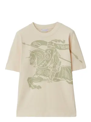 Burberry Burberry Knight Cotton T-Shirt Soap