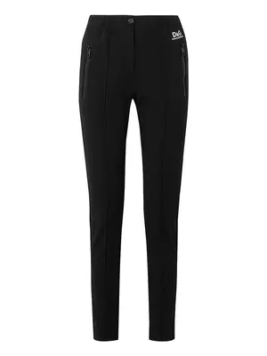 Dolce & Gabbana Dolce&Gabbana Logo-Print Jersey Track Pants Black