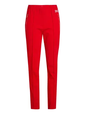 Dolce & Gabbana Dolce&Gabbana Logo-Print Jersey Track Pants Red