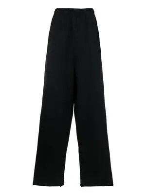 Vetements Wide-leg Cotton Trousers - Black