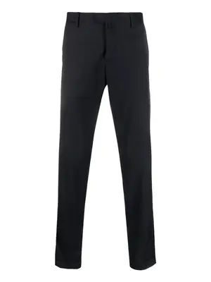 BRIGLIA 1949 Tapered-leg Tailored Trousers - Blue