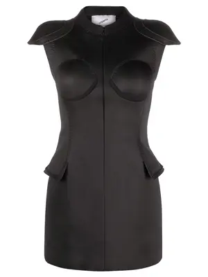 COPERNI Coperni Cup Neoprene Minidress