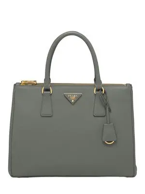 Prada Galleria Large Saffiano Leather Bag - Grey