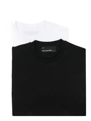 NEIL BARRETT Basic Two-piece T-shirt Pack