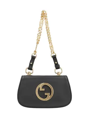 Gucci Mini Blondie Shoulder Bag Black