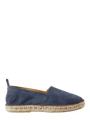 Frescobol Carioca Helio Suede Espadrilles - Blue
