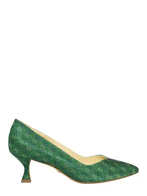 Sarah Flint Perfect Kitten Pump 50 Green