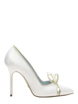Sarah Flint Perfect Nina 100 Pumps - White Satin
