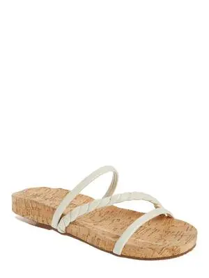 Kaanas Ceiba Cork Sandals - Ivory