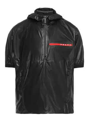 Prada Light Nylon Short-sleeved Jacket - Black