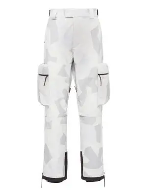 Prada Printed Technical Fabric Snowboard Pants - Marble Gray