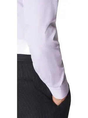 Eton Slim-fit Twill Dress Shirt - Ltpurp