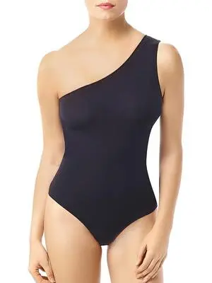 Commando One-shoulder Bodysuit - Black