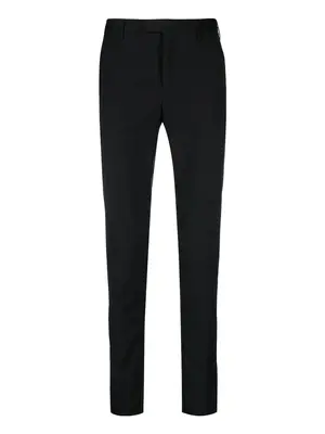 PT TORINO Slim-fit Tailored Trousers - Black