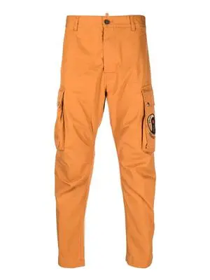 Dsquared2 Tapered-leg Cargo Pants - Orange