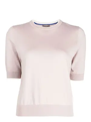 N.peal Fine Knit Cotton-cashmere Top - Neutrals
