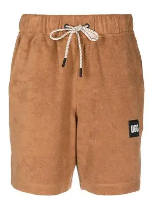 UGG Logo-Print Cotton Shorts