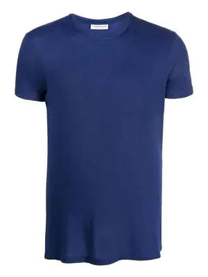 Orlebar Brown Plain Cotton-modal T-shirt - Blue