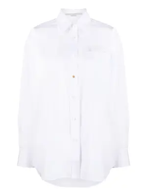 Stella McCartney Long-sleeve Cotton Shirt - White