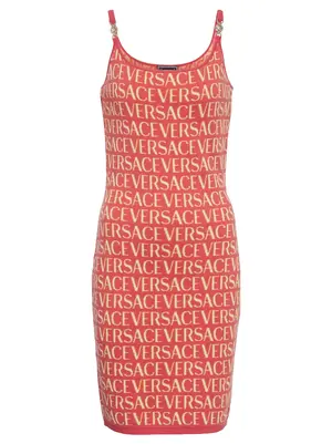 Versace Medusa '95 Logo Minidress - Pink
