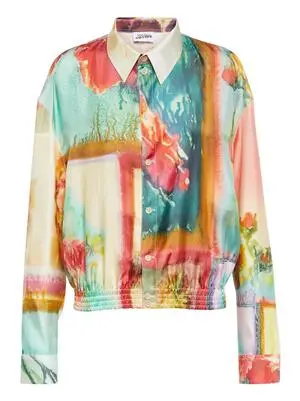 JEAN PAUL GAULTIER Printed Silk Shirt - Multicoloured