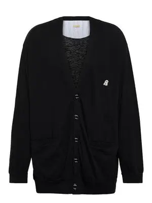 Undercover Cotton Cardigan - Black