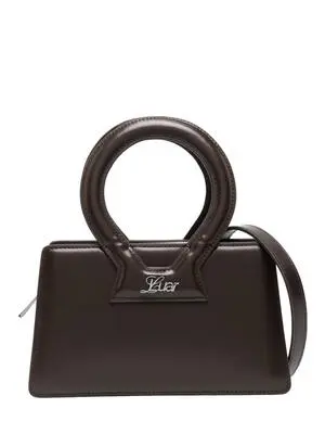 LUAR Leather Shoulder Bag - Brown