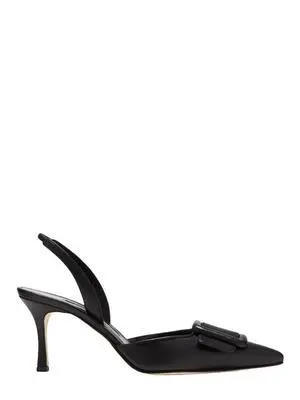 MANOLO BLAHNIK Manolo Blahnik Maysli Leather Pumps