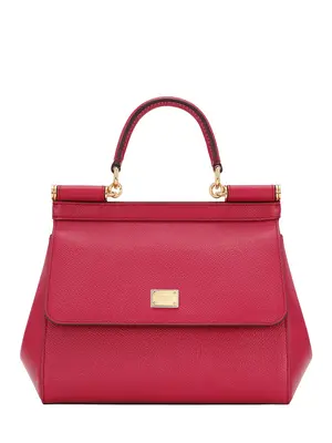 Dolce & Gabbana Sicily Handbag - Fuchsia
