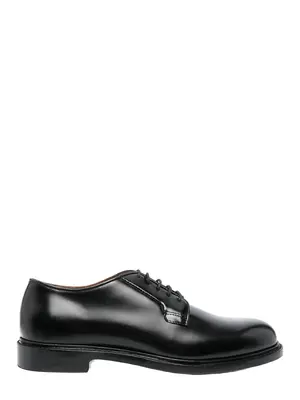 SEBAGO Leather Derby Shoes - Black