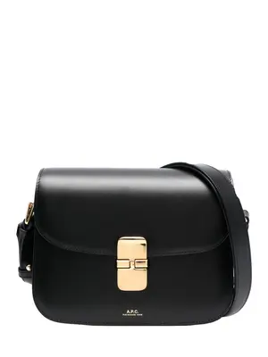 A.p.c. Small Grace Cross-body Bag - Black