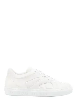 IH NOM UH NIT Panelled Leather Sneakers - White