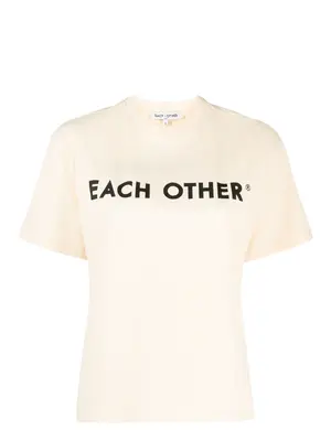 Each X Other Logo T-shirt - Yellow