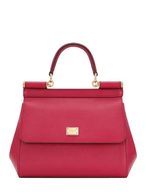 Dolce & Gabbana Medium Sicily Tote - Red