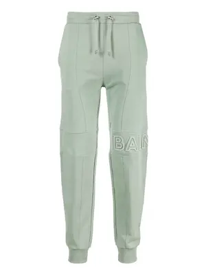 Balmain Logo-embossed Track Pants - Green