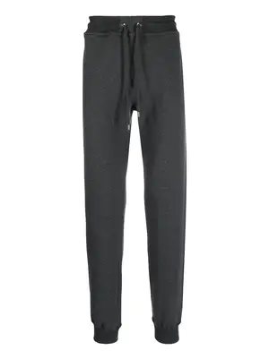 MOORER Tapered Drawstring Track Pants - Grey